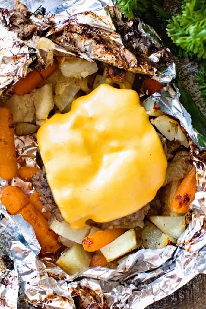 Cheeseburger Hobo Packets - Gimme Some Grilling