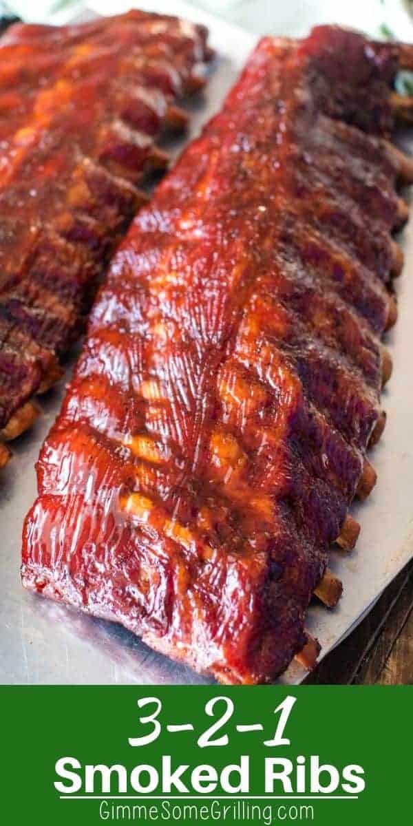 Smoked Ribs {3-2-1 Method} - Gimme Some Grilling