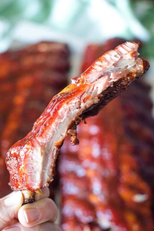 Smoked Ribs {3-2-1 Method} - Gimme Some Grilling