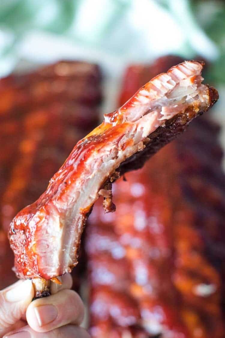 Smoked Ribs {3-2-1 Method} - Gimme Some Grilling
