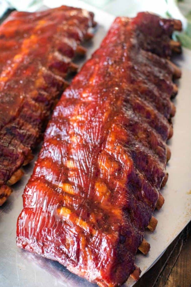 Smoked Ribs {3-2-1 Method} - Gimme Some Grilling