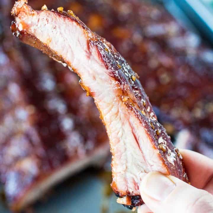Smoked Ribs {3-2-1 Method} - Gimme Some Grilling
