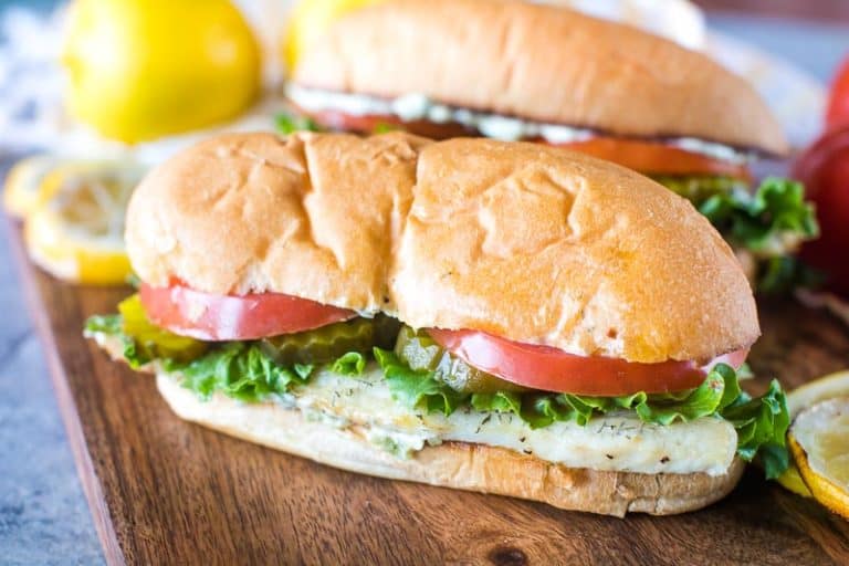 Grilled Walleye Sandwich - Gimme Some Grilling