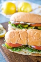 Grilled Walleye Sandwich - Gimme Some Grilling