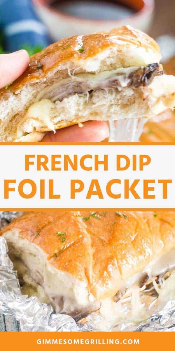 French Dip Foil Packets - Gimme Some Grilling