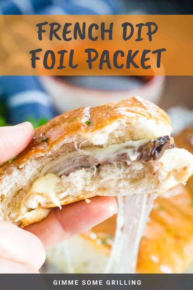 French Dip Foil Packets - Gimme Some Grilling