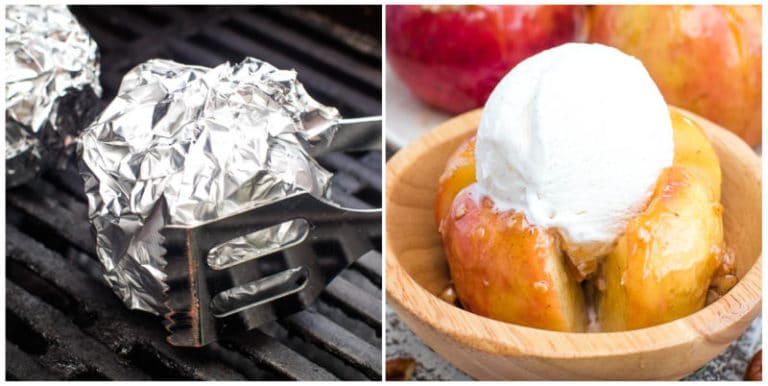 Baked Apples on the Grill or in the Oven! - Gimme Some Grilling