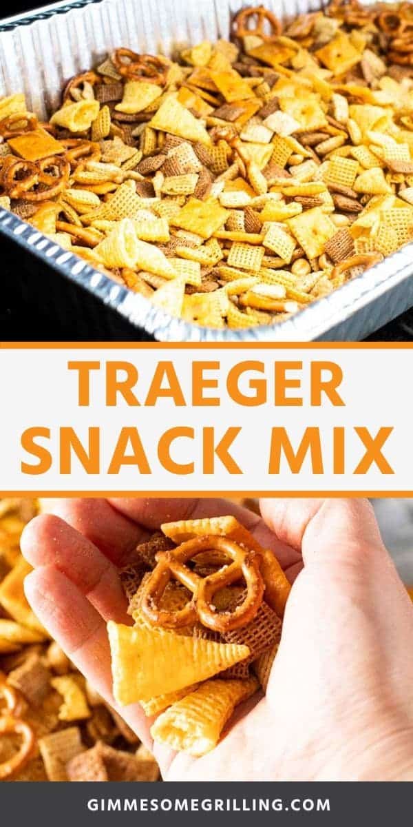 Smoked Snack Mix - Gimme Some Grilling