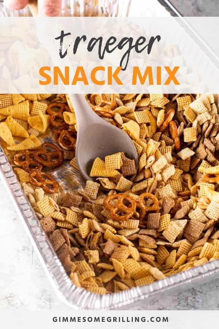 Smoked Snack Mix - Gimme Some Grilling