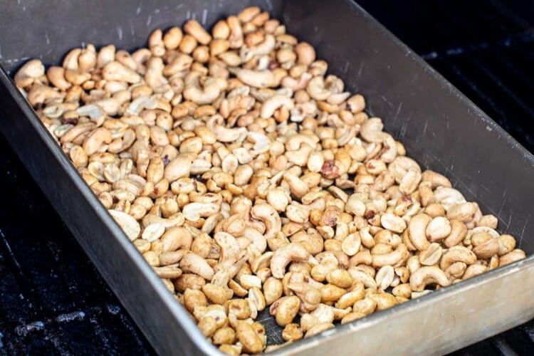 Smoked Nuts - Gimme Some Grilling