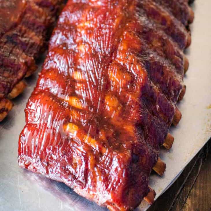 Smoked Ribs {3-2-1 Method} - Gimme Some Grilling
