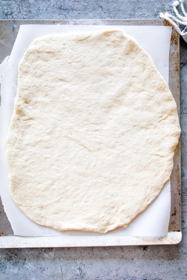 Grilled Pizza - Perfect Crispy Chewy Crust! - Gimme Some Grilling