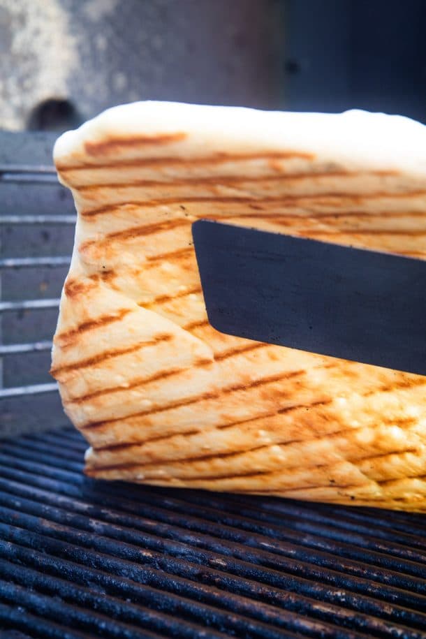 Grilled Pizza - Perfect Crispy Chewy Crust! - Gimme Some Grilling