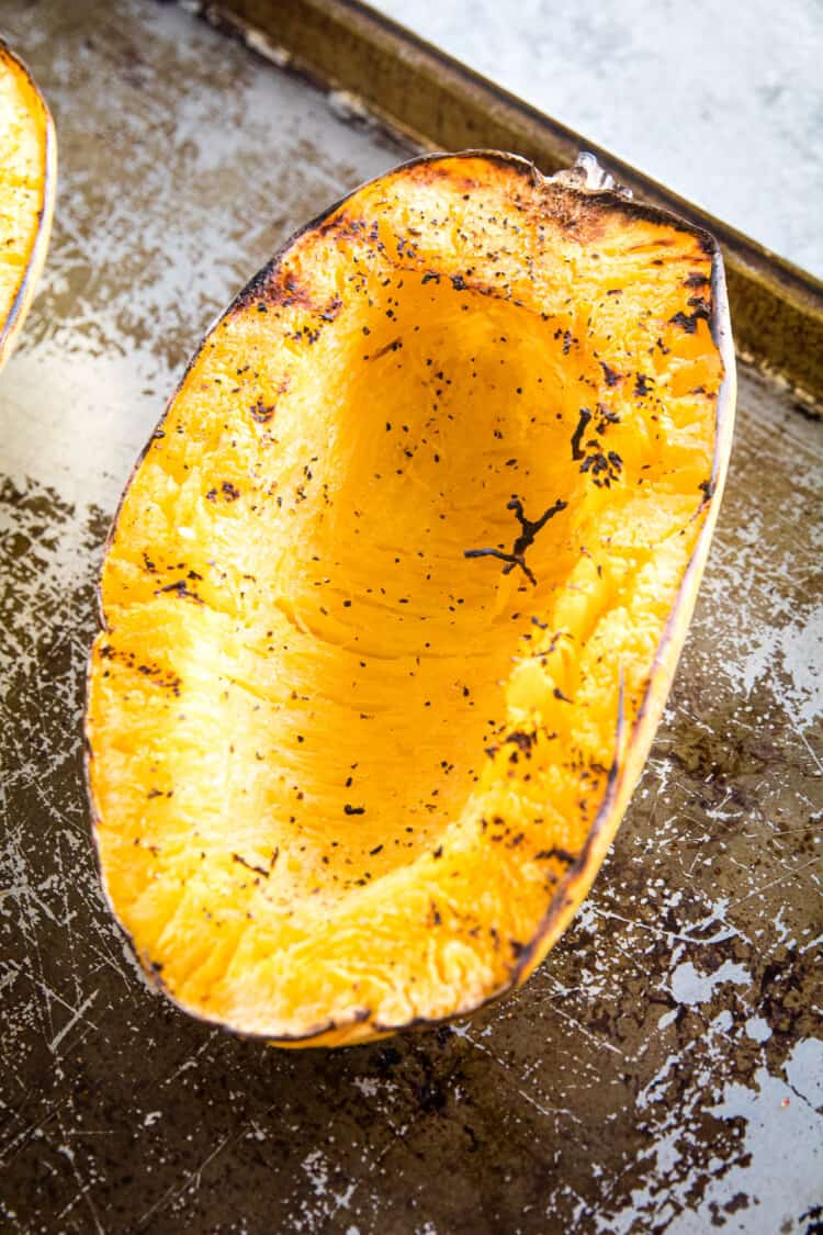 Grilled Spaghetti Squash - Gimme Some Grilling