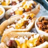Chili Cheese Brats - Gimme Some Grilling