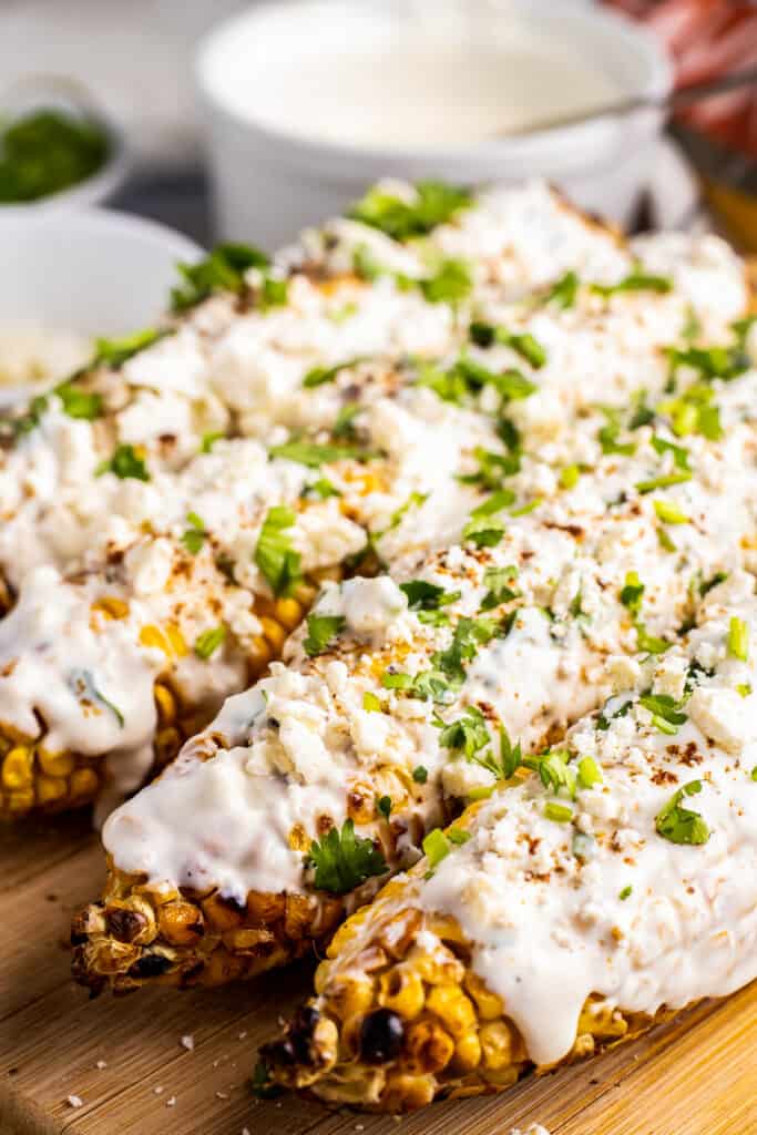 Mexican Street Corn (Elotes) - Gimme Some Grilling