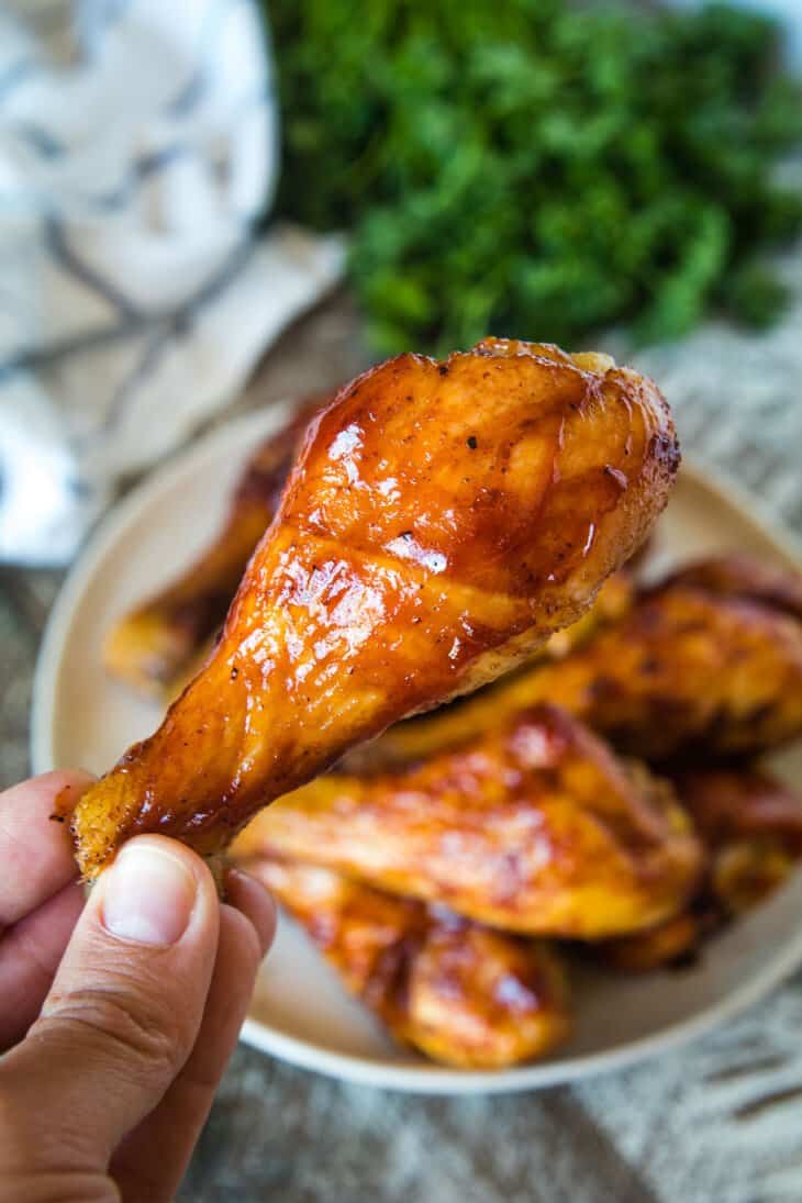 Smoked Chicken Legs - Gimme Some Grilling