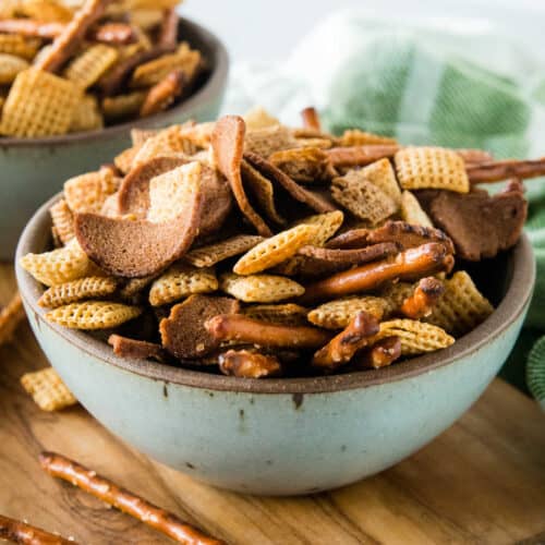 Smoked Chex Mix—BBQ Style 🔥 - Gimme Some Grilling