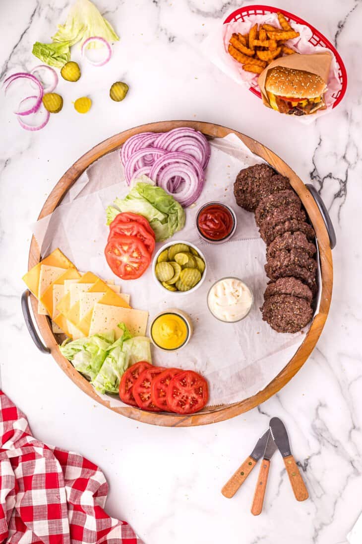 How to Make a Burger Board - Gimme Some Grilling