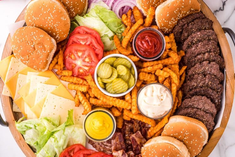 How to Make a Burger Board - Gimme Some Grilling