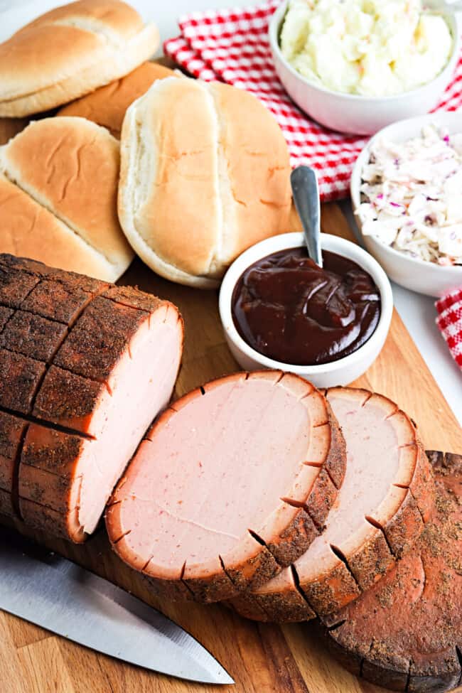 Smoked Bologna - Gimme Some Grilling