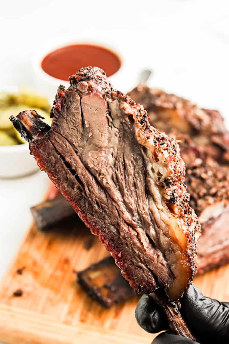 Smoked Beef Ribs - Gimme Some Grilling