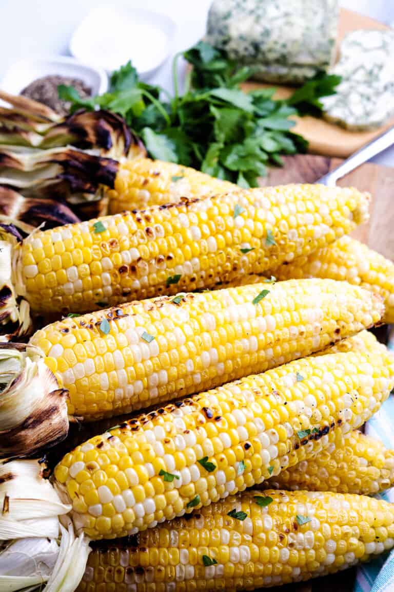 Grilled Corn on the Cob - 3 Ways! - Gimme Some Grilling
