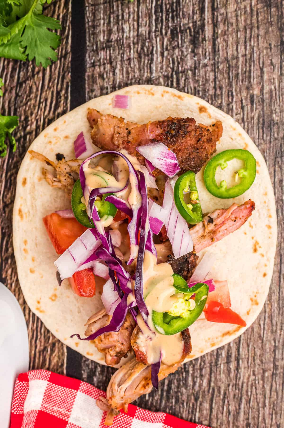 Smoked Pork Tacos - Gimme Some Grilling