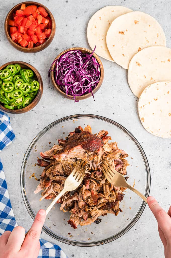 Smoked Pork Tacos - Gimme Some Grilling