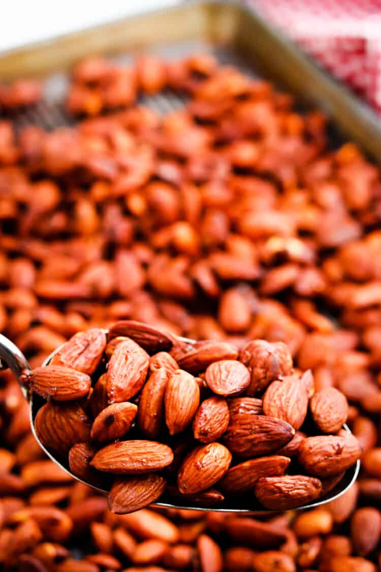 Smoked Almonds - Gimme Some Grilling