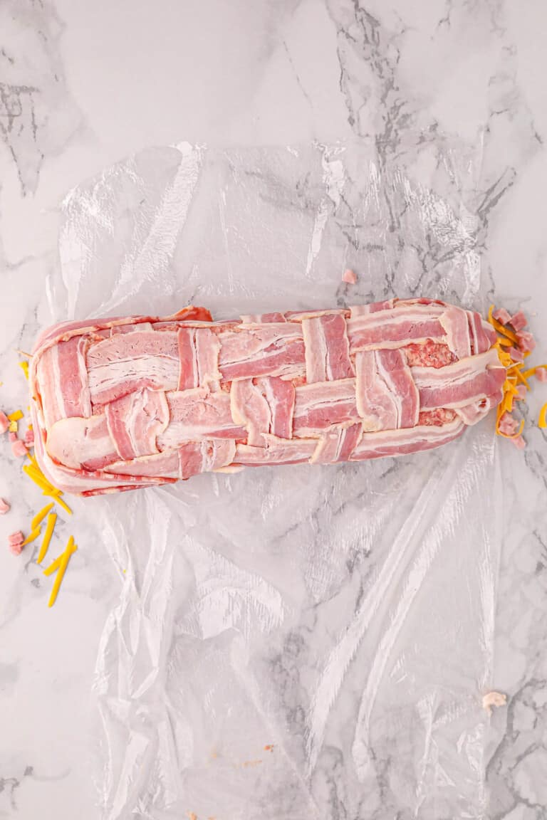 Smoked Breakfast Fatty - Gimme Some Grilling