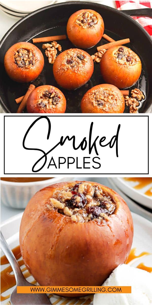 Smoked Apples - Gimme Some Grilling