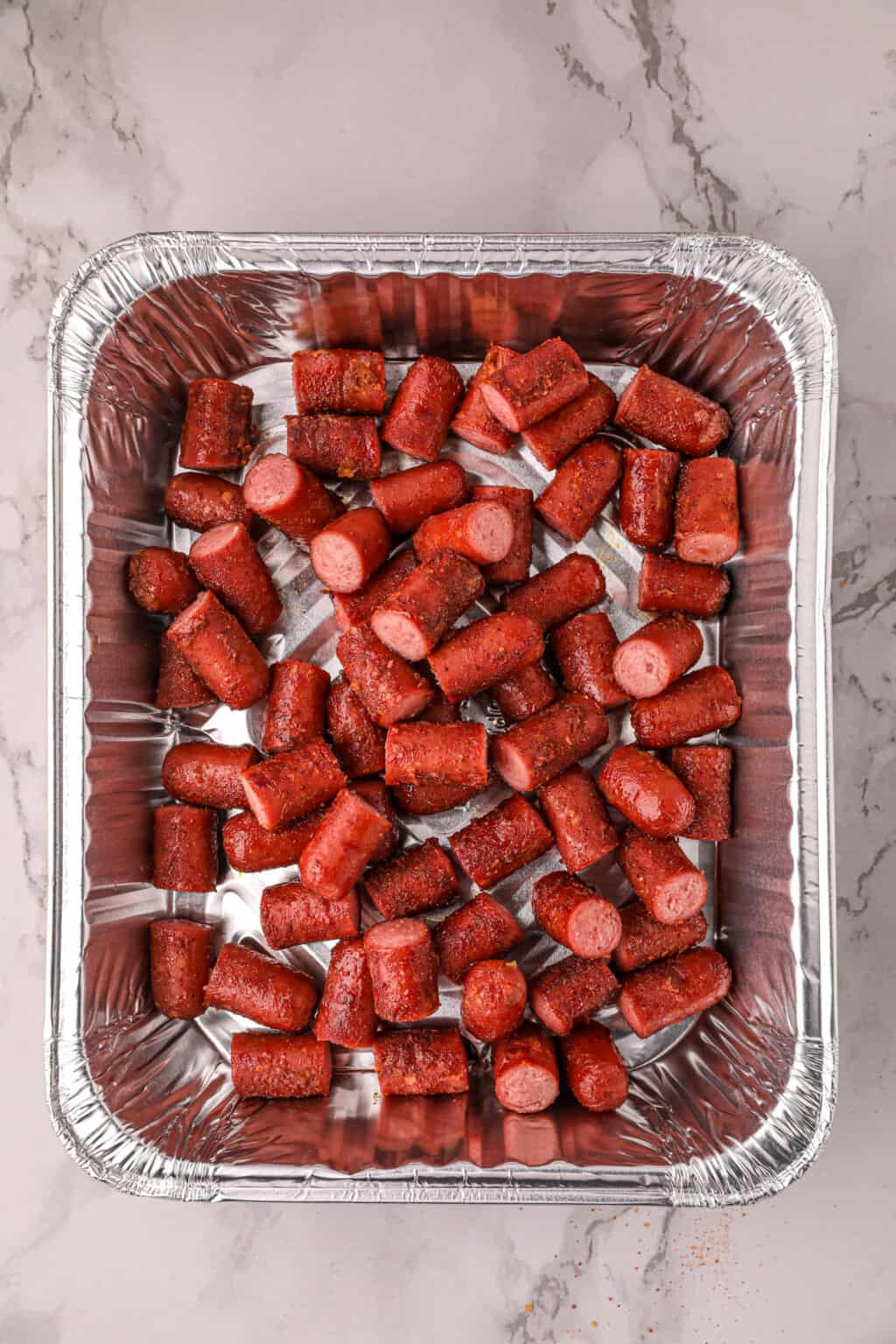Hot Dog Burnt Ends - Gimme Some Grilling