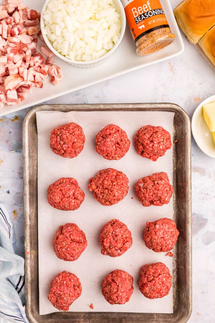 Blackstone Smash Burger Sliders - Gimme Some Grilling