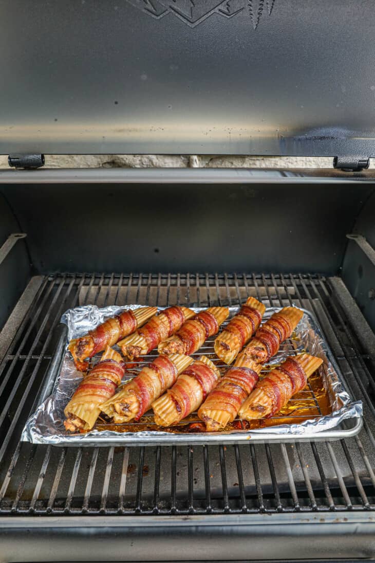 Smoked Shotgun Shells (Bacon-Wrapped BBQ Magic!) - Gimme Some Grilling