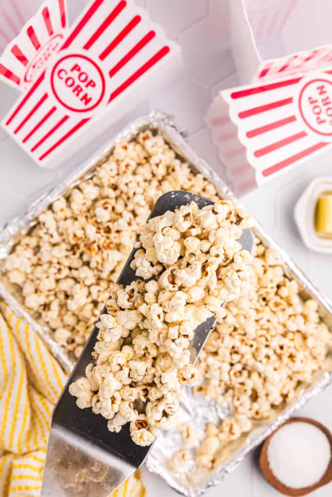 Blackstone Popcorn (Movie Night on the Griddle!) - Gimme Some Grilling