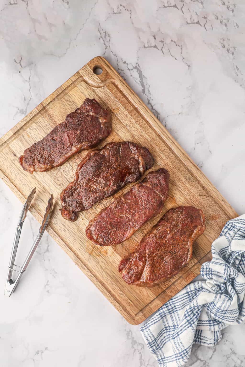 Smoked Steak - Gimme Some Grilling