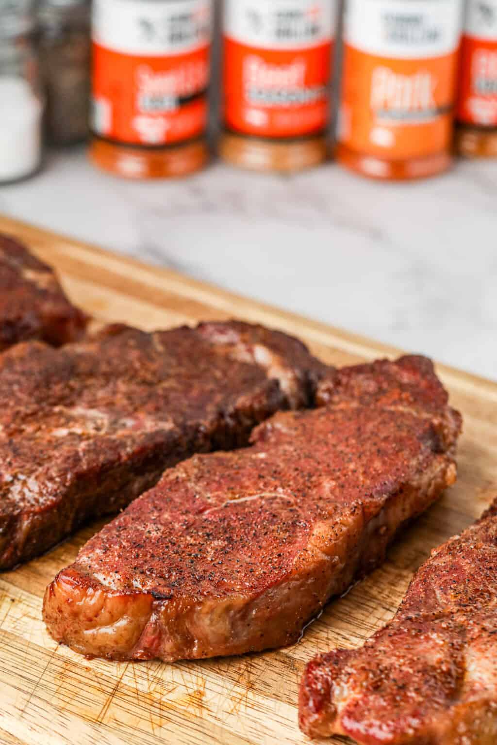 Smoked Steak - Gimme Some Grilling