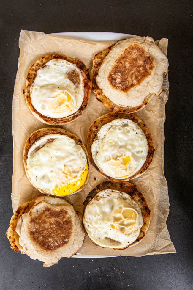 Blackstone Breakfast Sandwich - Gimme Some Grilling