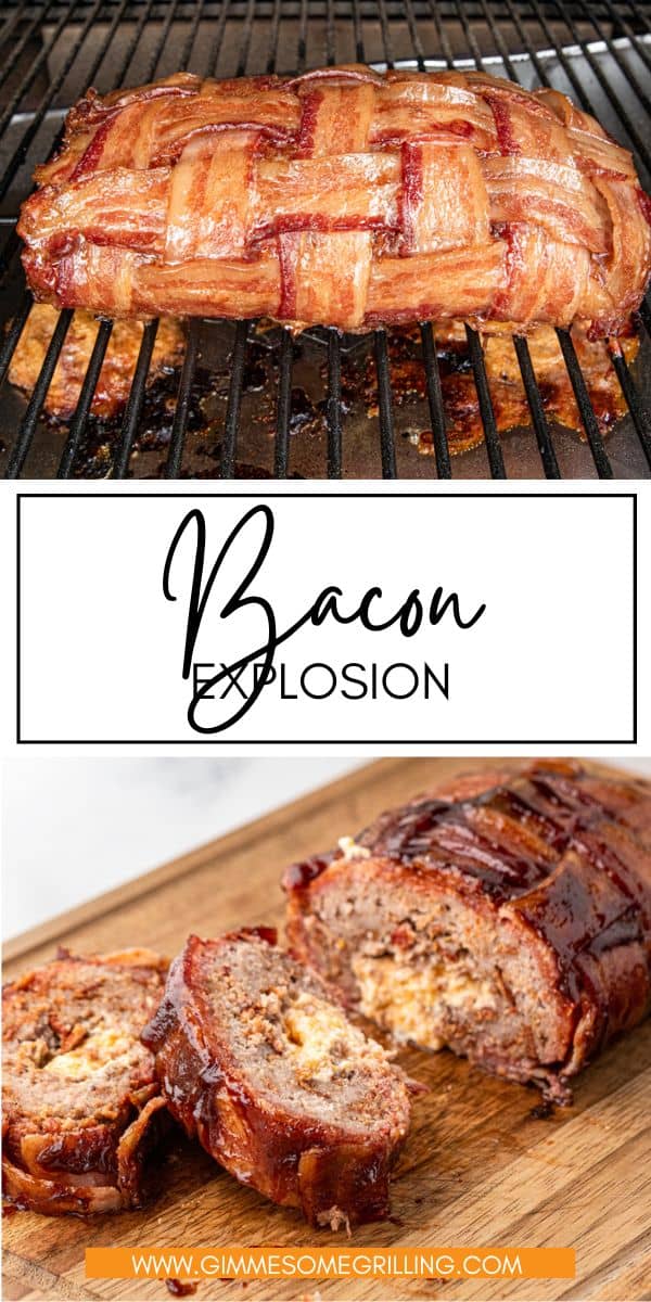 The Easiest And Most Delicious Bacon Explosion Recipe - Gimme Some Grilling