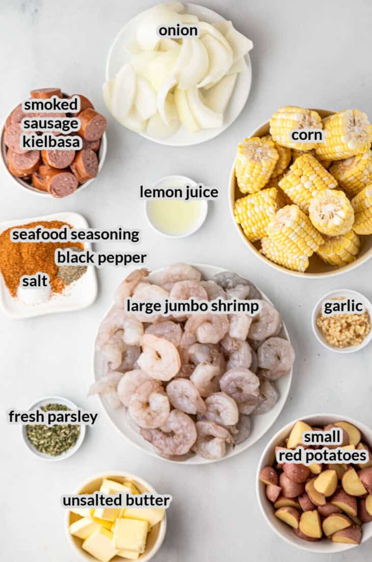 Shrimp Boil Foil Packets - Gimme Some Grilling