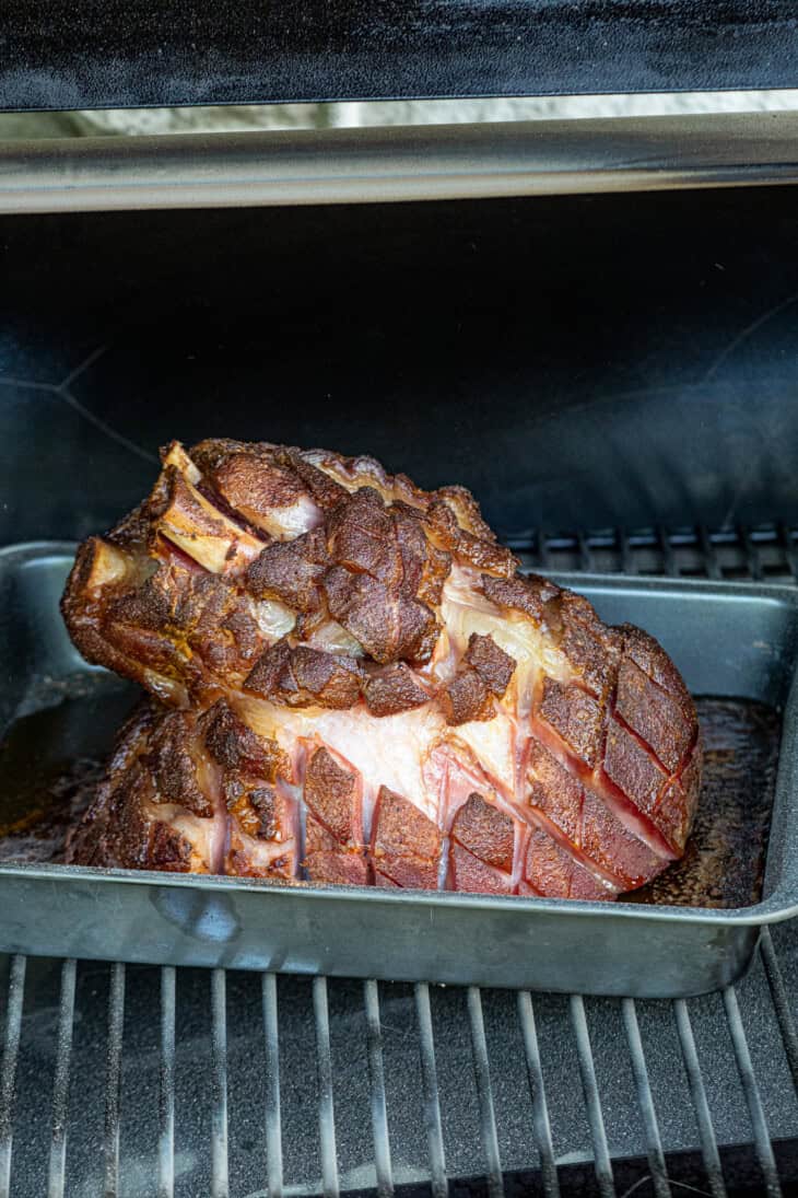 Smoked Pulled Ham Recipe (Flavorful And Delicious) - Gimme Some Grilling