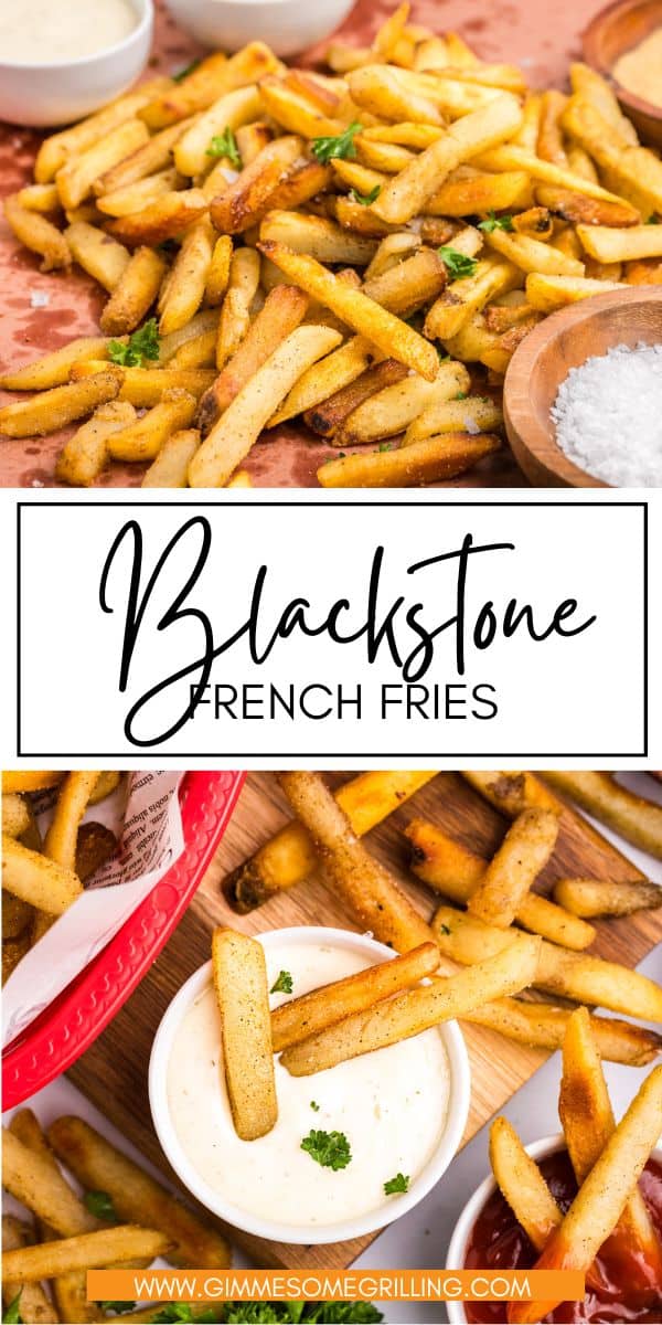 French Fries On A Blackstone Griddle: Easy, Delicious, And Crispy - Gimme Some Grilling