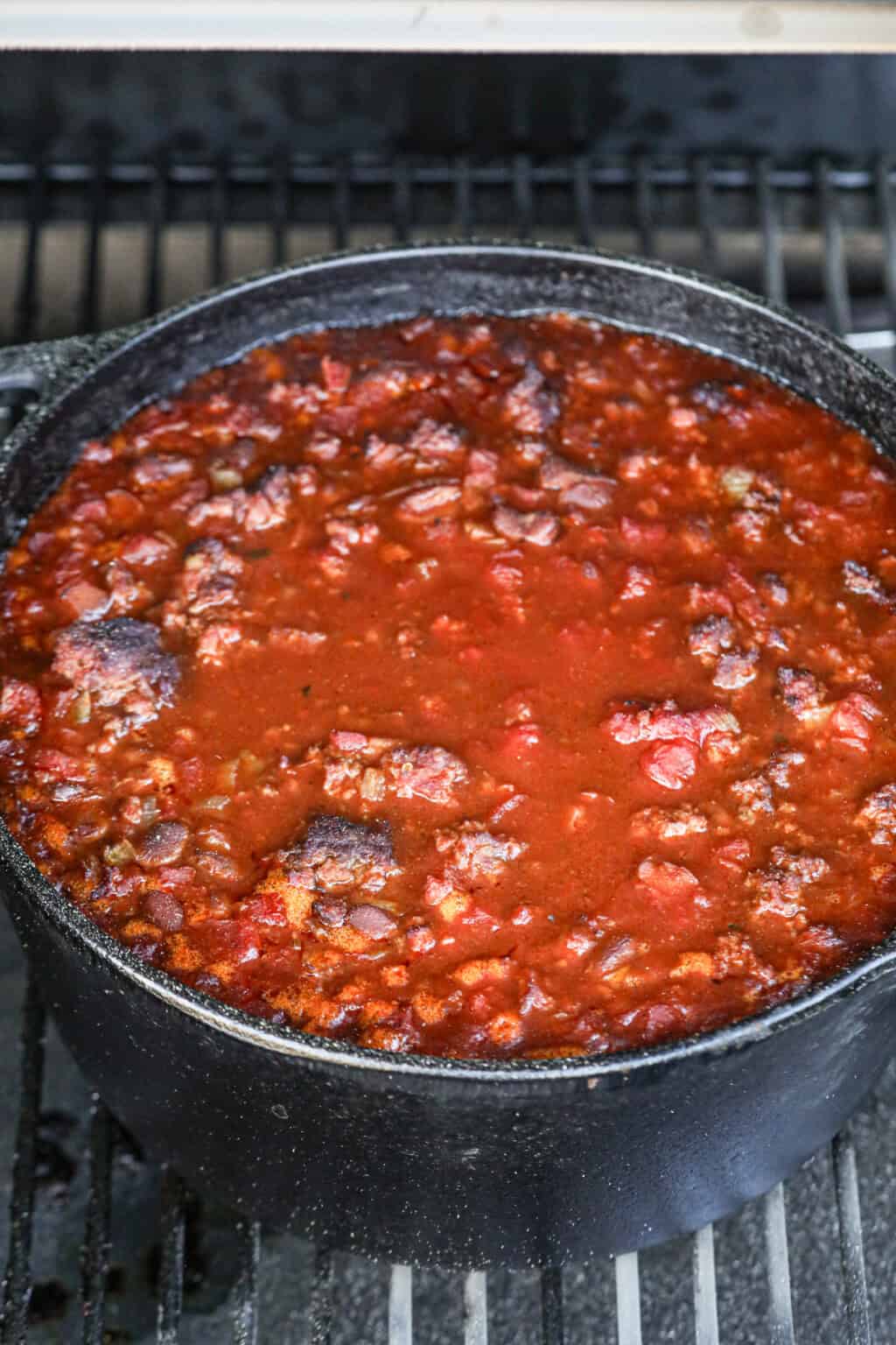 Smoked Chili - Gimme Some Grilling